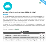 Hands-On Labs (HCX) – VCF CORE ⦿ TECH